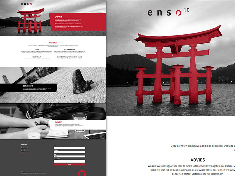 Enso IT by Wesley de Roo on Dribbble