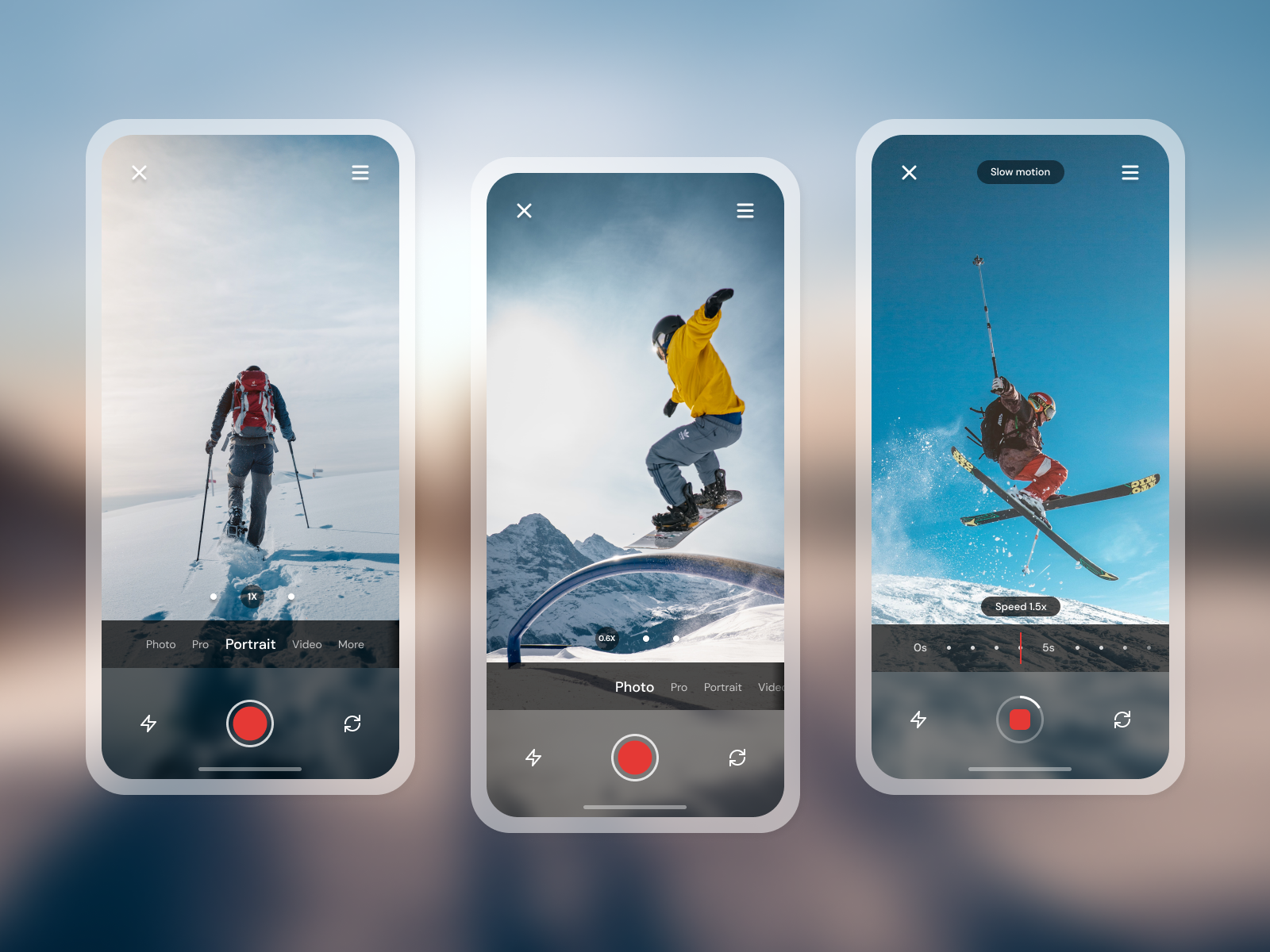 Camera Ui For Mobile App By Ashiqur Rahman On Dribbble