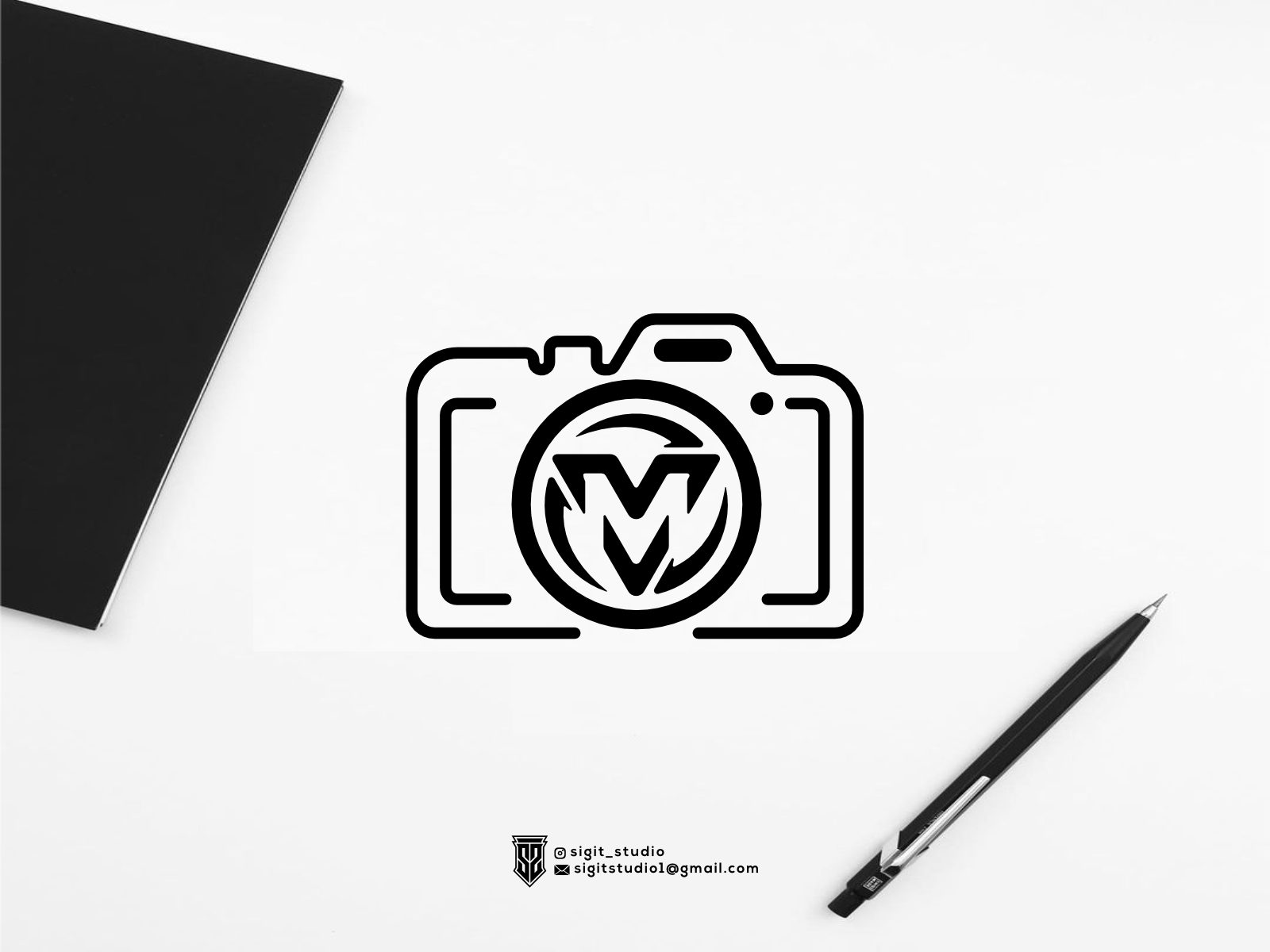 letter MM + CAMERA logo concept by sigit_studio on Dribbble