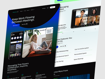 Landing page UI design by Darina Yefymova on Dribbble