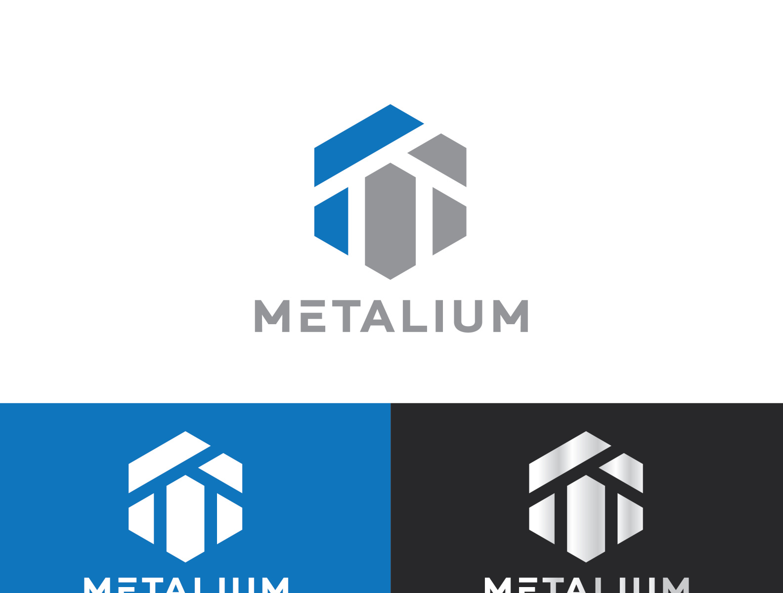 Metalium Logo design by ABM Bodruddoja on Dribbble
