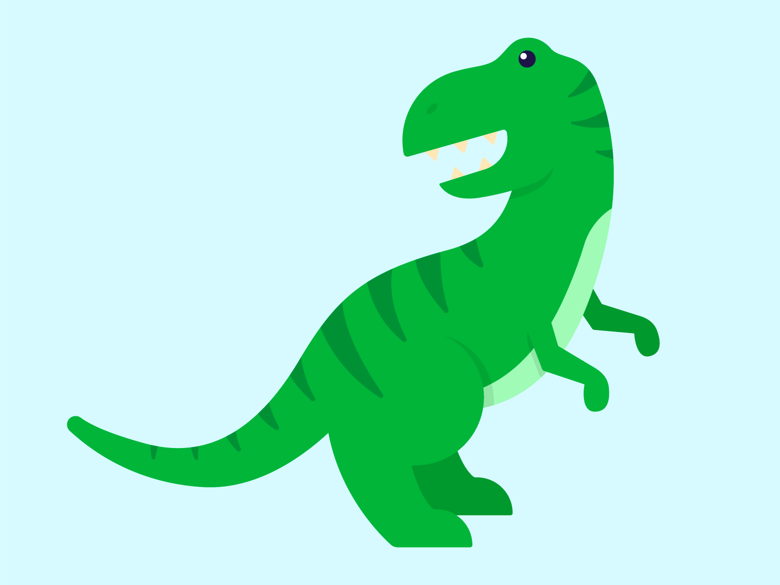 T-Rex by Mallory Haack on Dribbble