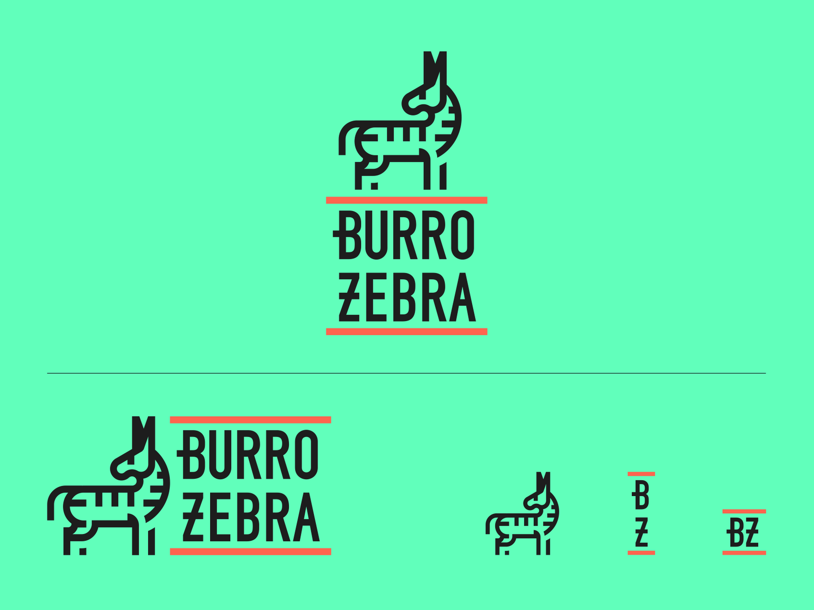 Burro Zebra by David Reyes on Dribbble