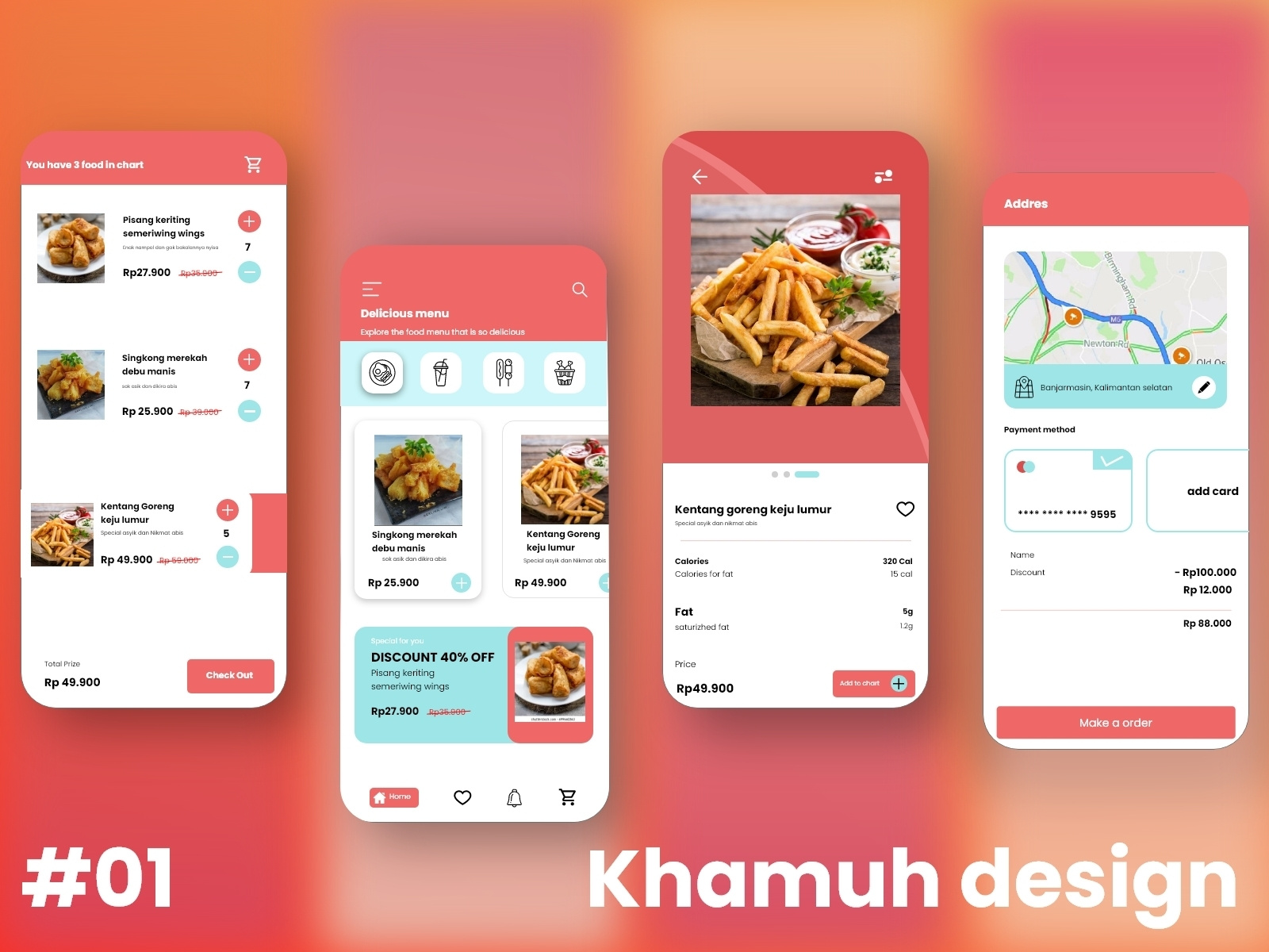 Foodapps by Kha Muhammad on Dribbble