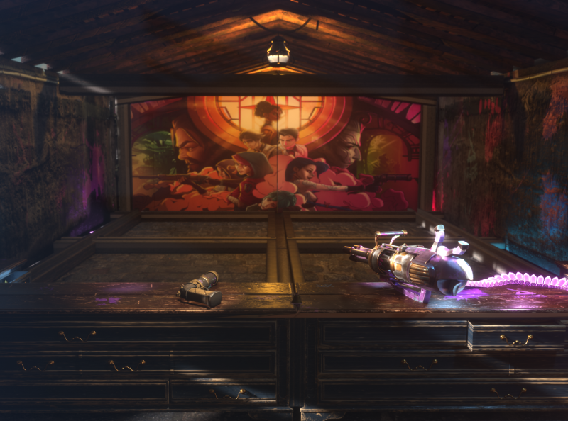 Res4 VR (shooting range) + Arcane by Arenc on Dribbble