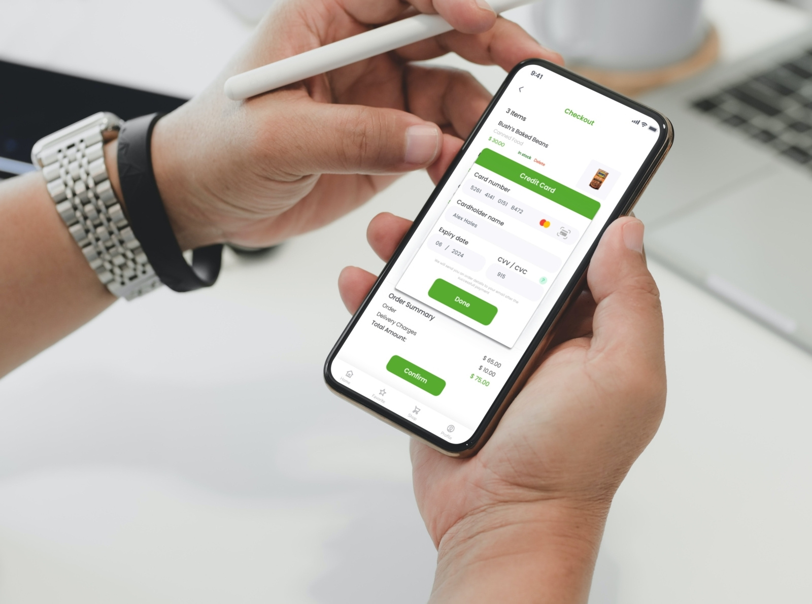 One Pantry App by Hamza Khan on Dribbble