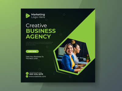 Digital marketing agency and corporate social media post... by Md ...