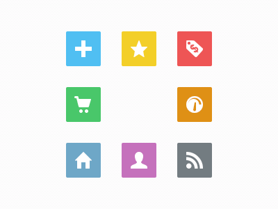 Icons for e-commerce by Du Xiao on Dribbble