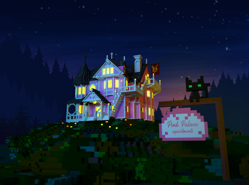 Coraline Pink Palace