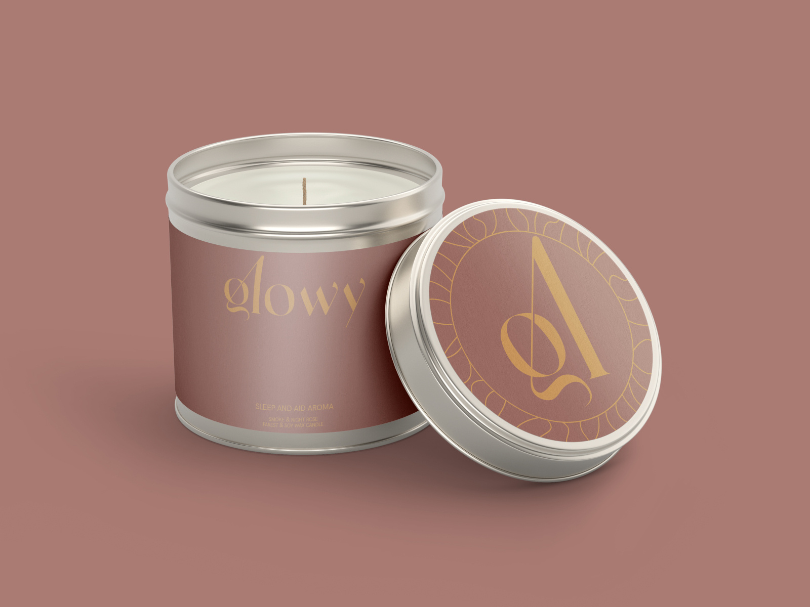 Glowy packaging design by Louanes BOUAFIA on Dribbble