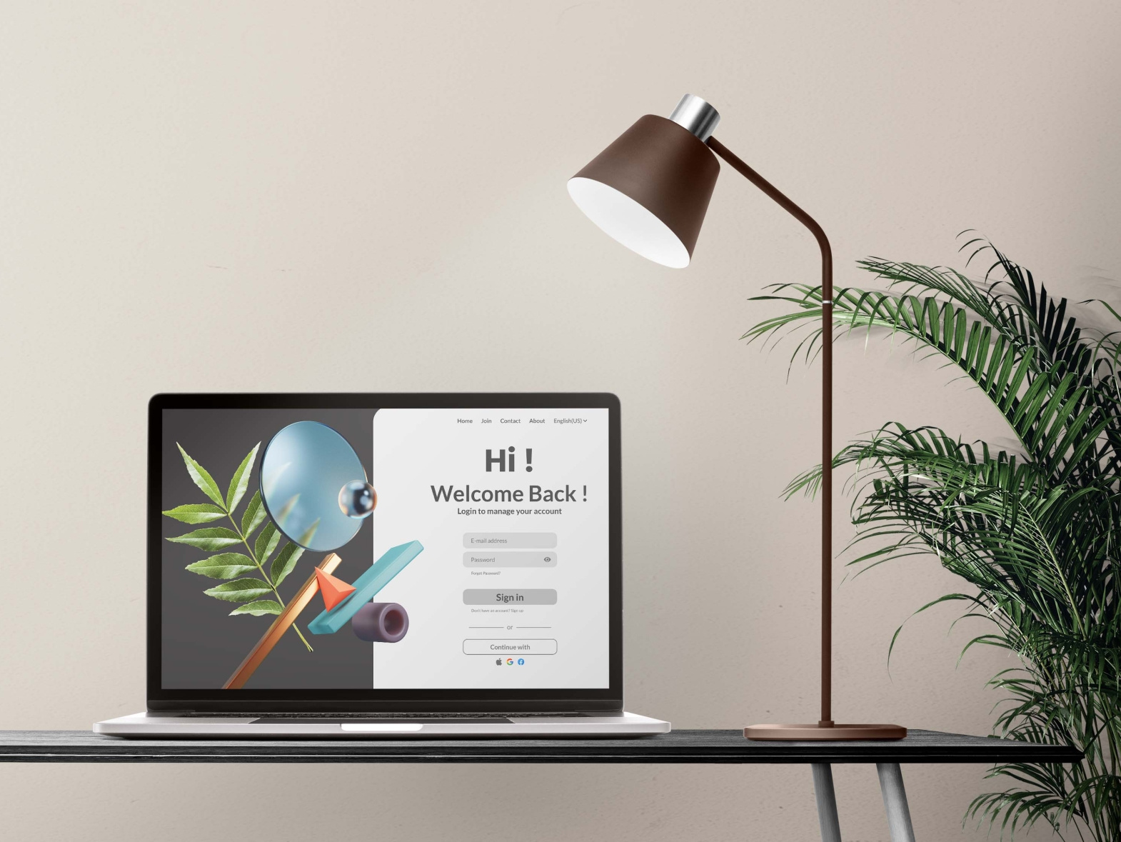 Sign in Page UI UX Design by Fahim Bin Omar ‌ on Dribbble