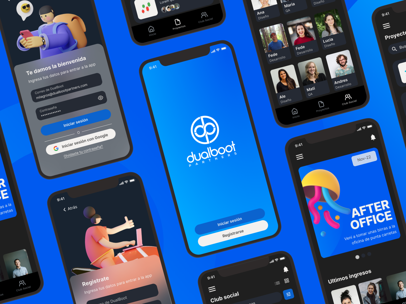 DBP APP by Milagros Garcia for Dualboot Partners on Dribbble