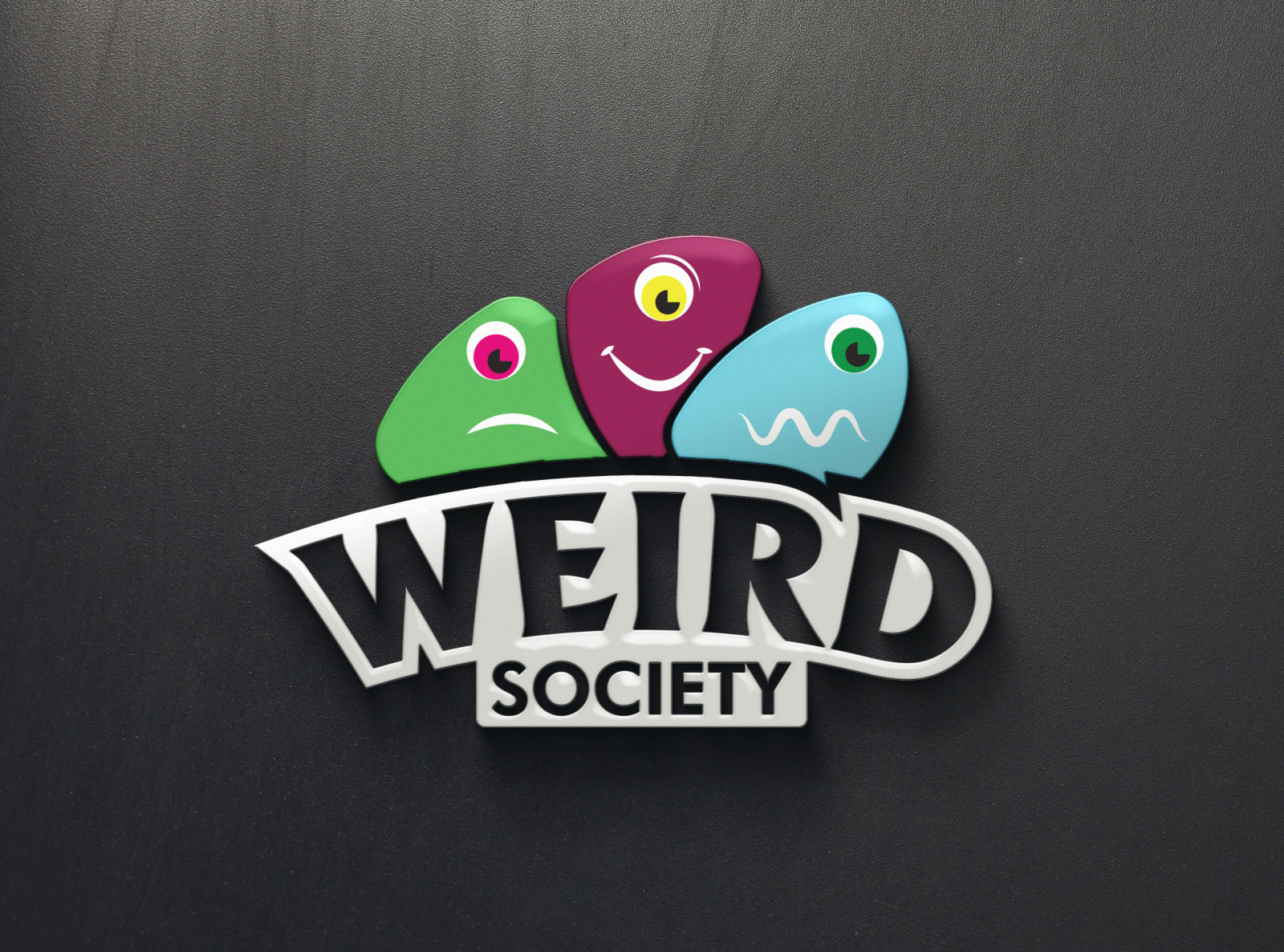 Weird Society Logo by fixit logo on Dribbble