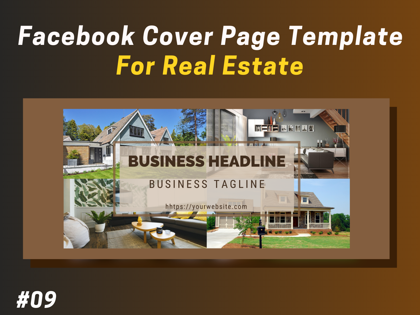 Real Estate Facebook Cover Page Template #09 by Reo Hary Saputra on ...