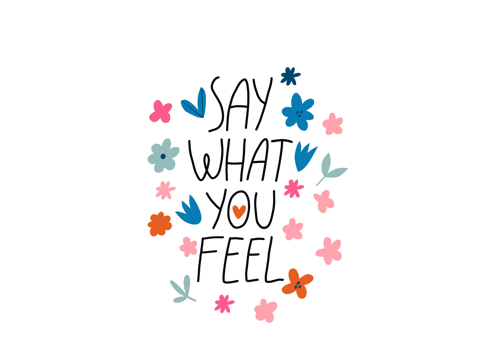 Motivational hand draw slogan by Kateryna Kovalyova on Dribbble