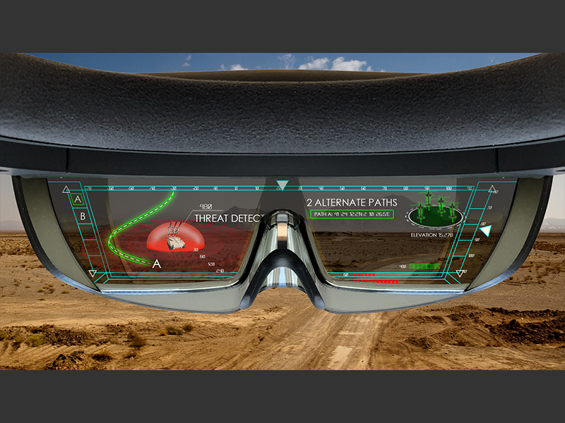 Hololens VR UI Display by Tom Deal on Dribbble