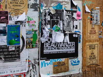 Sticker on Posters by Kevin Sullivan on Dribbble