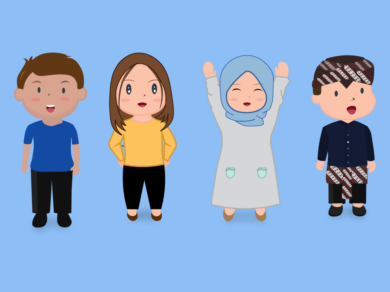 Malay People Clipart Png