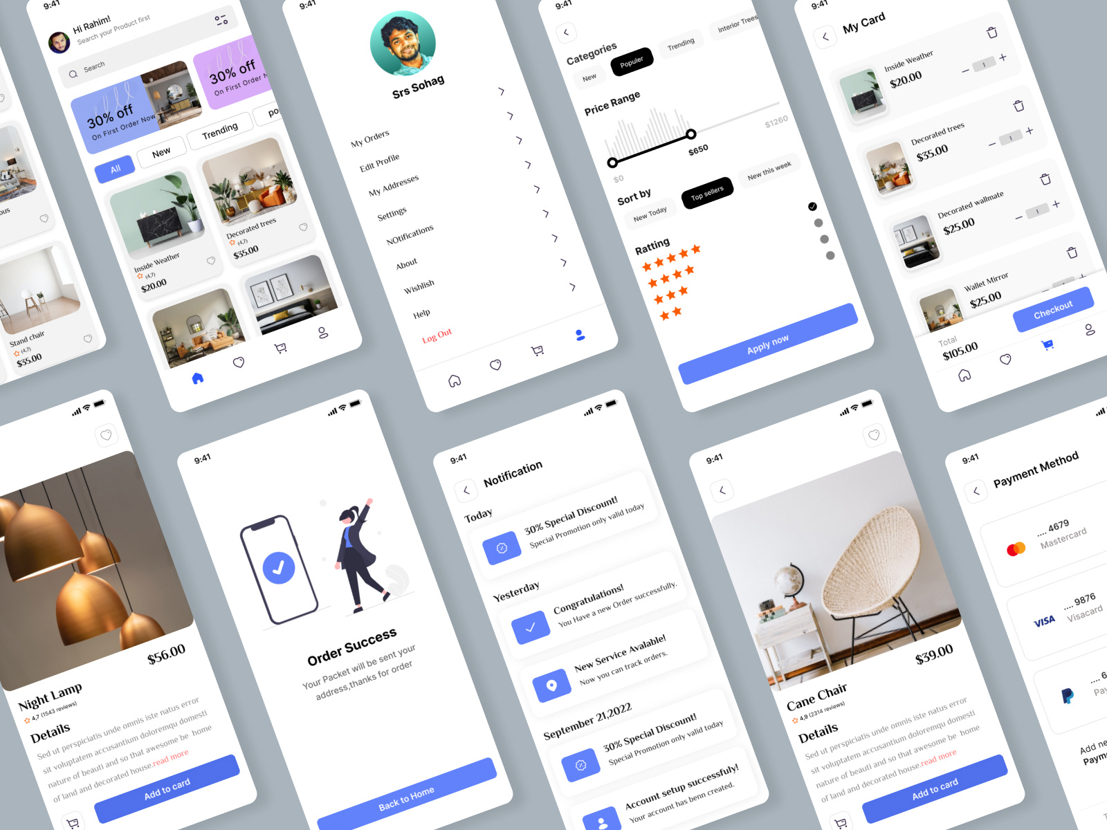 Interior Inspirations Mobile App by Srs Sohag on Dribbble