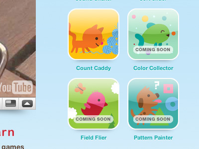 Coming soon overlay by Davin Risk on Dribbble