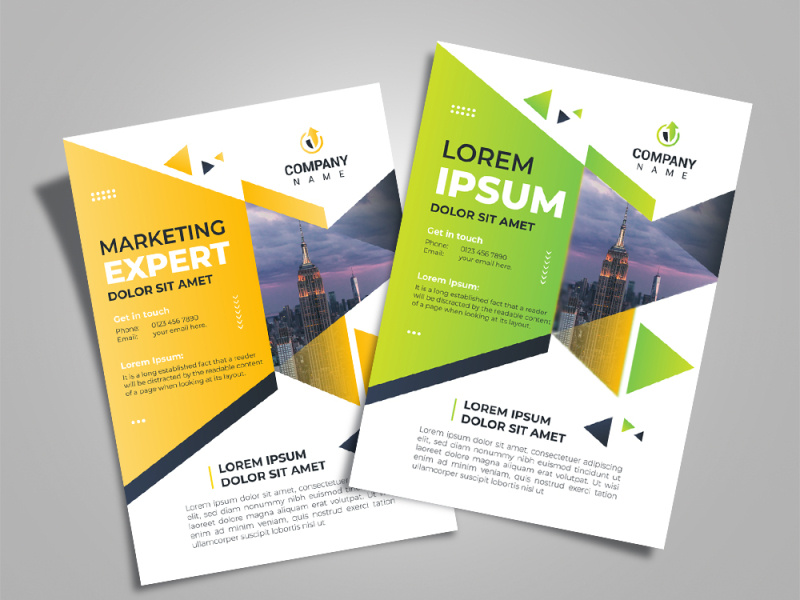 Flayer Design Template by Omar Sunny on Dribbble