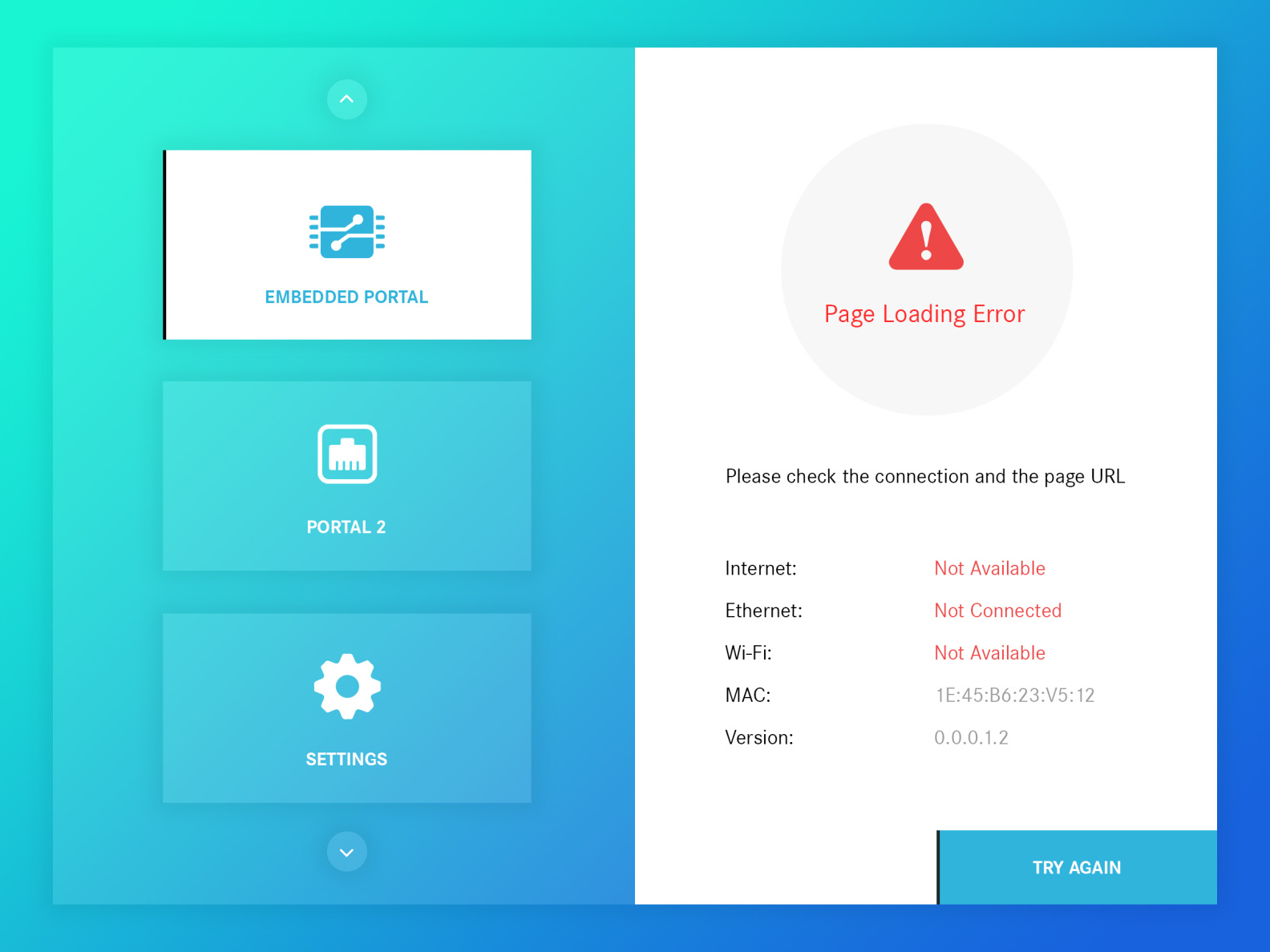 Connection Error UI by Deepesh Kumar Fagna on Dribbble