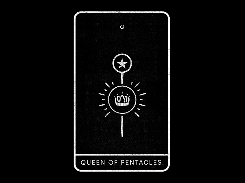 Queen of Pentacles. by Raphael Arar on Dribbble