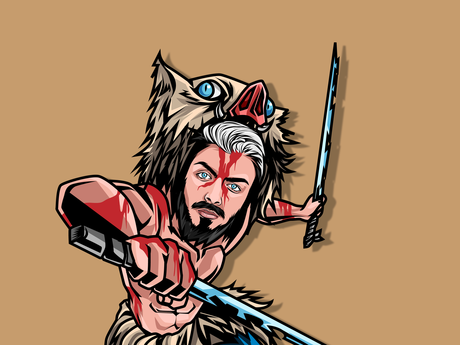 Logo Inosuke by notionart on Dribbble