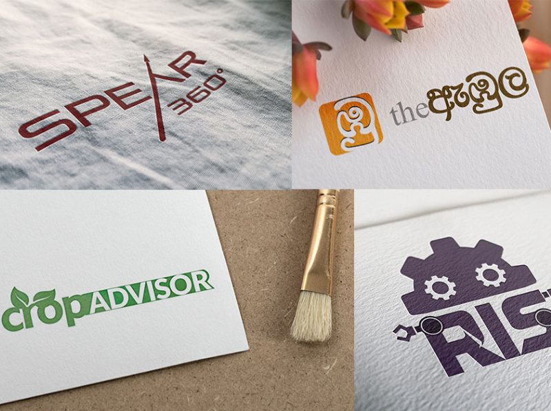 Logo designs by Thishan Pavithra on Dribbble