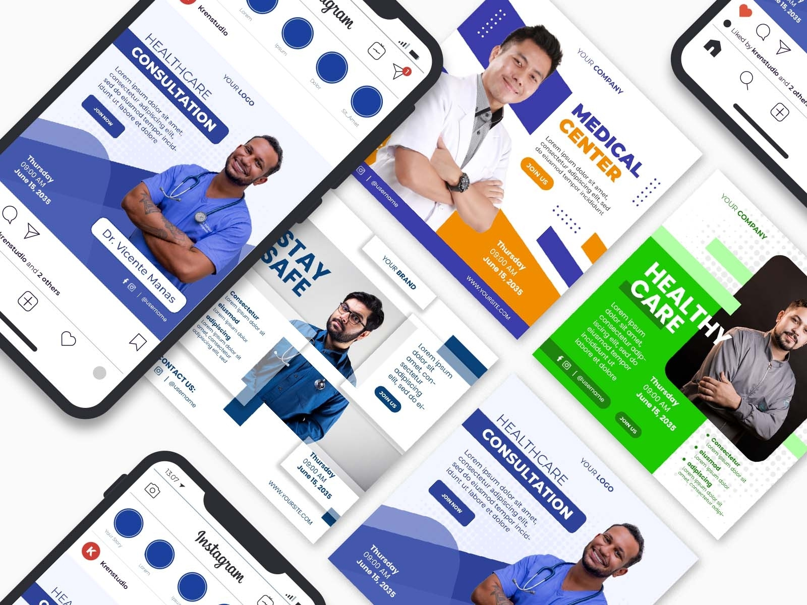 Health Lifestyle Webinar Social Media Design by Kren Studio on Dribbble