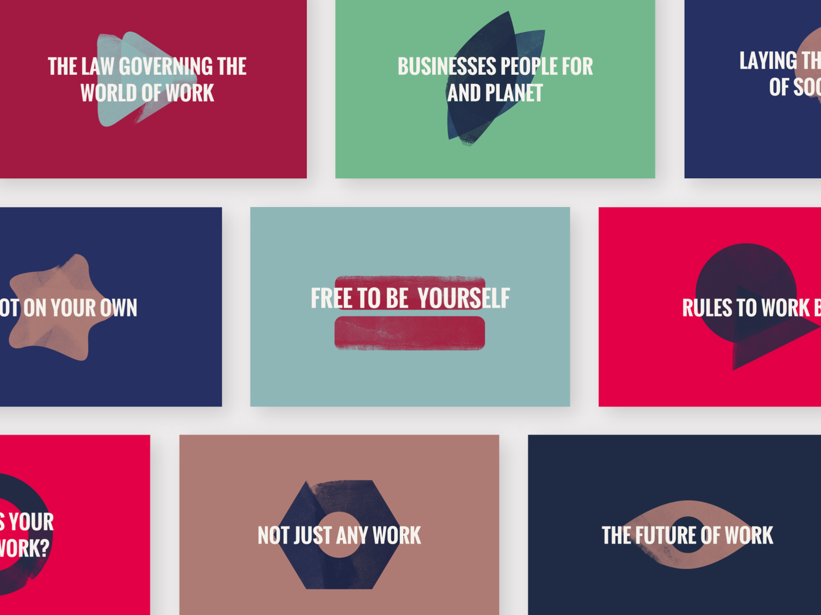 ILO 100th Anniversary by elkanodata on Dribbble