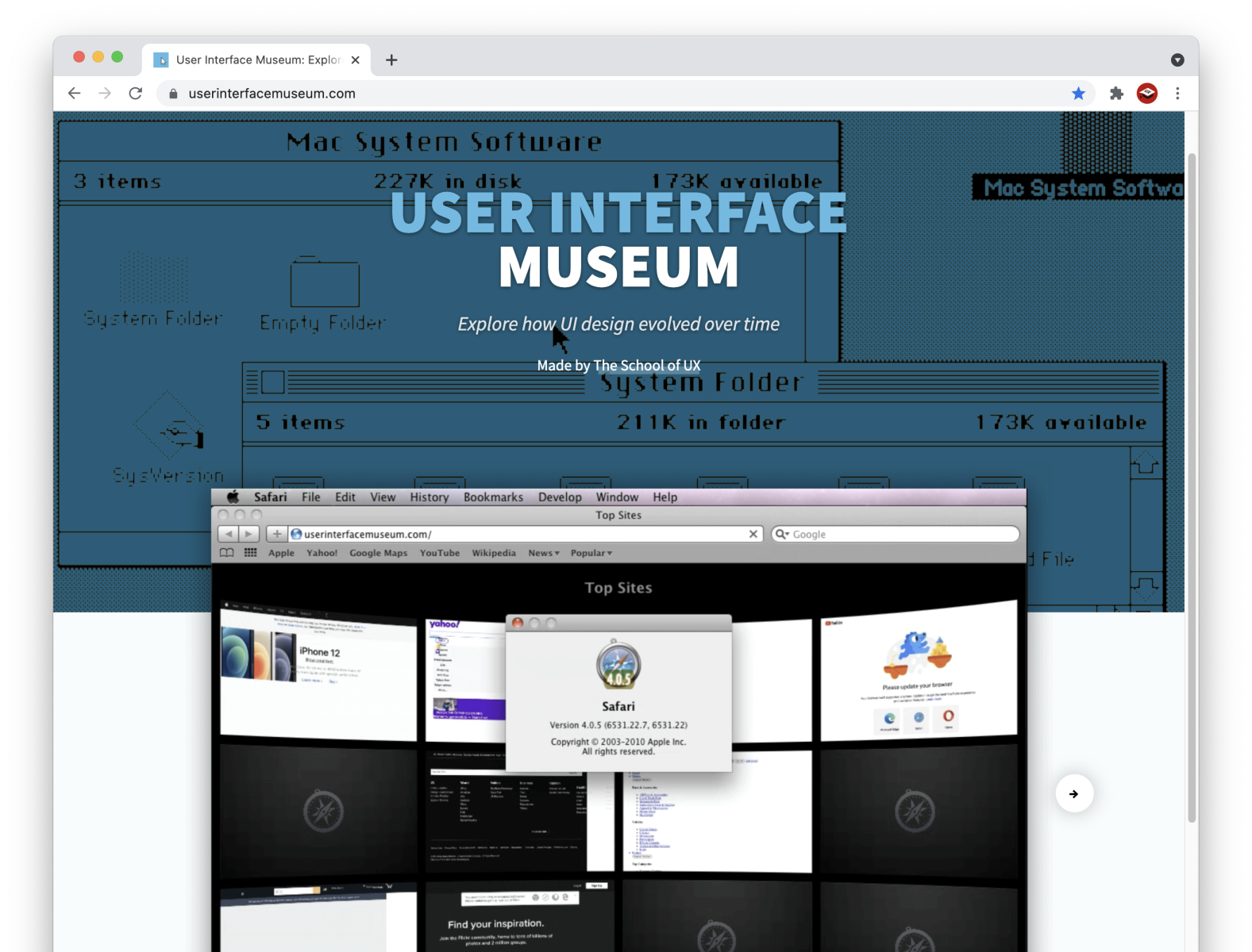 User Interface Museum — explore how UI design evolved over time by The ...