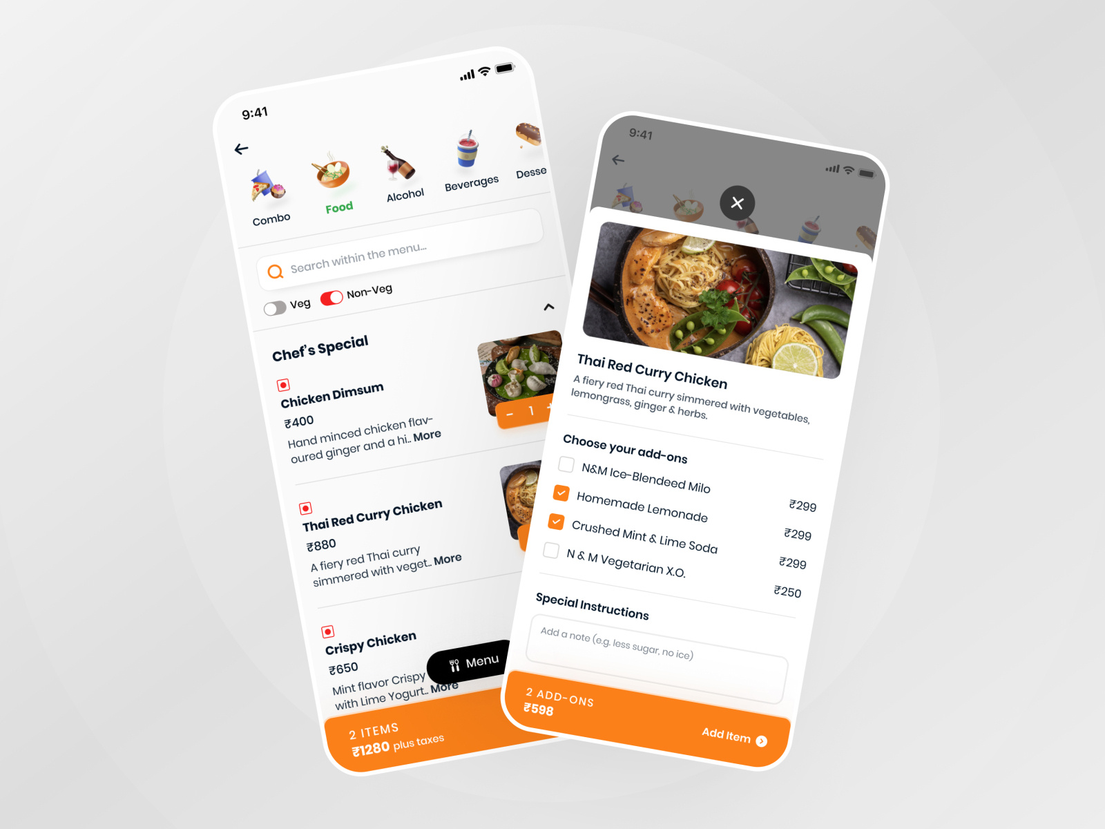 #2 Restaurant Digital Menu I In-store Ordering System by Mahima Mahajan ...