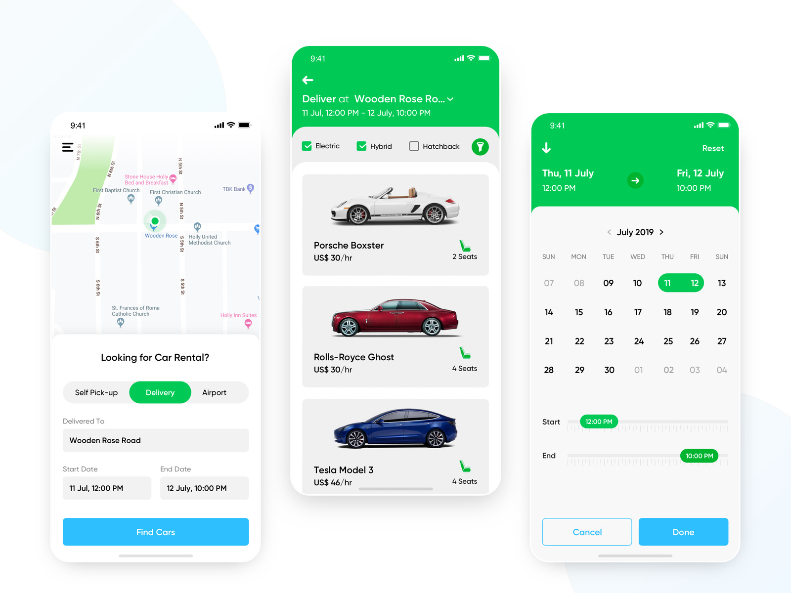 Car Rental App Template In Flutter RentalCar By