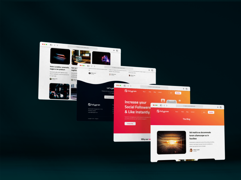 Web UI Design by Muhammad Arslan Ibrahim on Dribbble