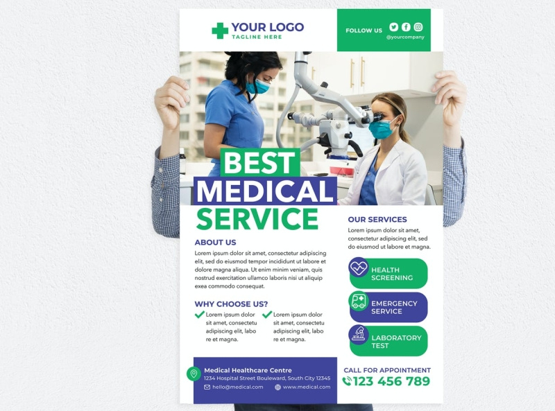 flyer Design by Tanzila Tanju on Dribbble