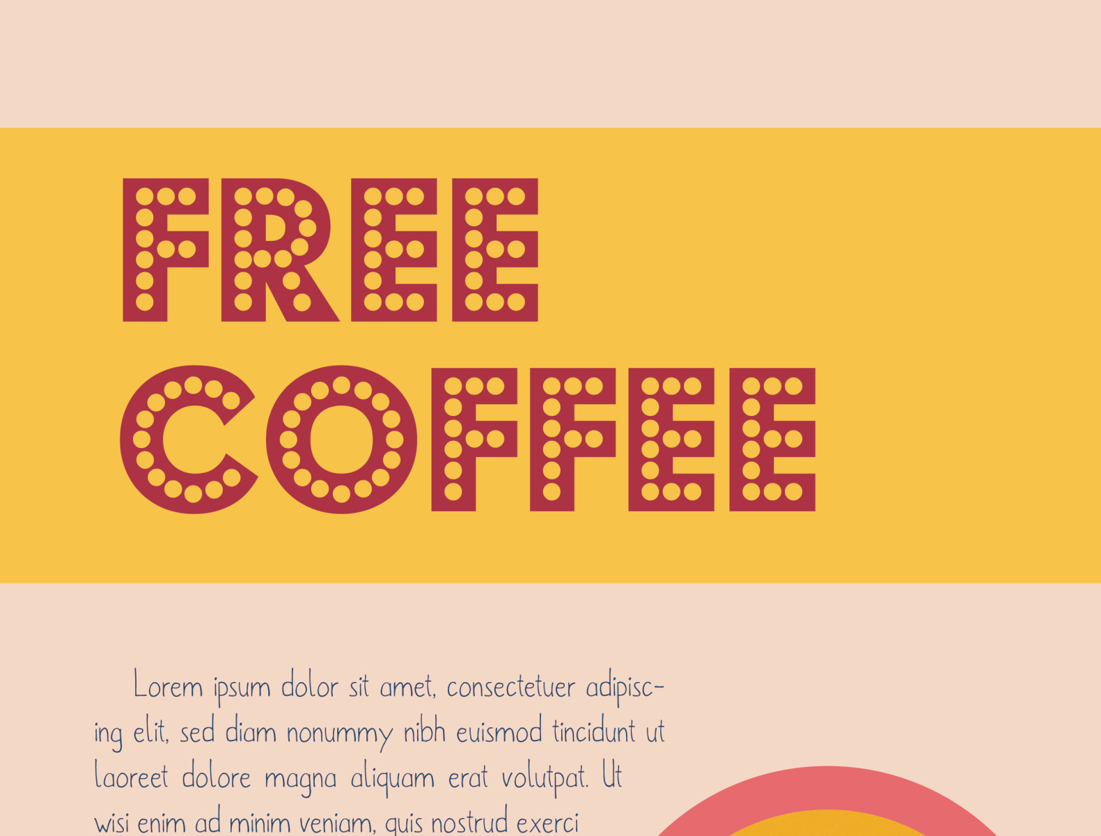 FREE COFFEE by Rolando Ernesto Villavicencio Martinez on Dribbble