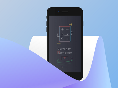 Onboarding Currency App Animated by Anton Zuienko on Dribbble