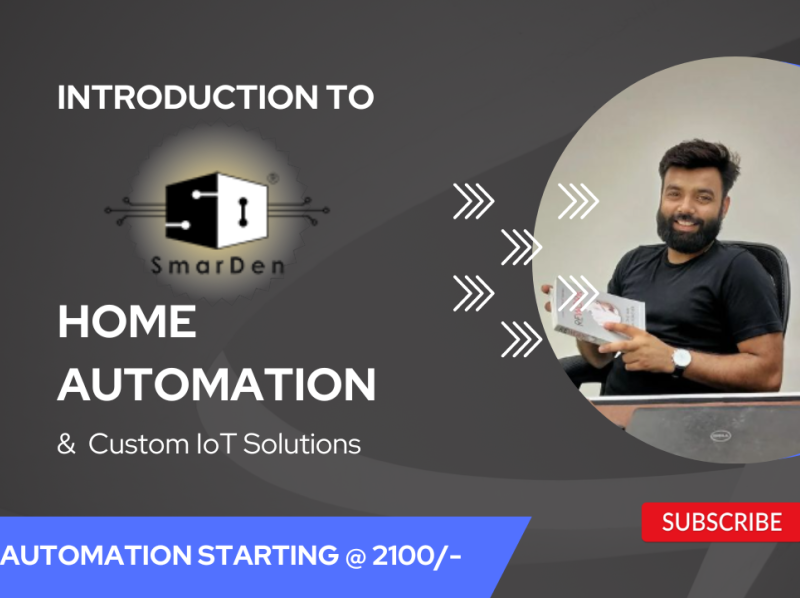 Introduction to SmarDen Smart Home Automation | Custom IoT Solut by SmarDen Solutions on Dribbble