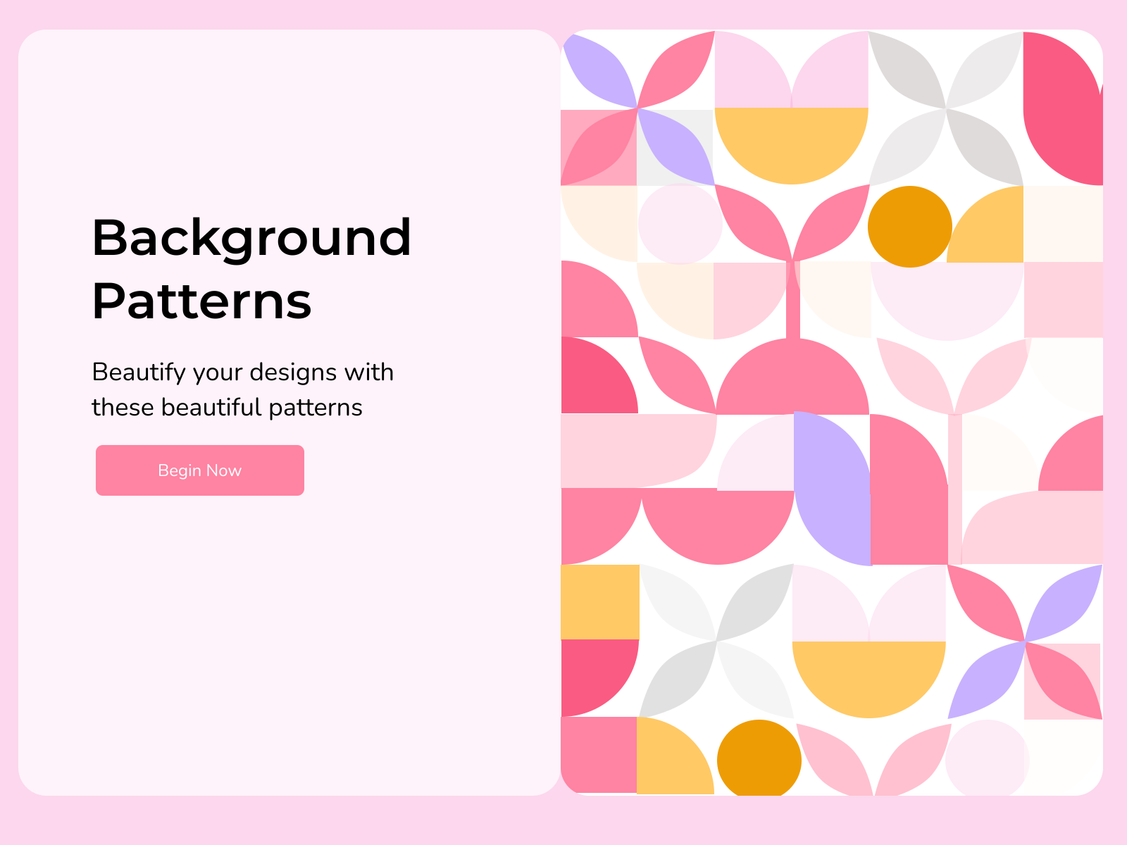 Daily UI Day 059 - Background patterns by Giyaatha on Dribbble