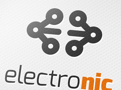 Electronic Logo by artnook on Dribbble