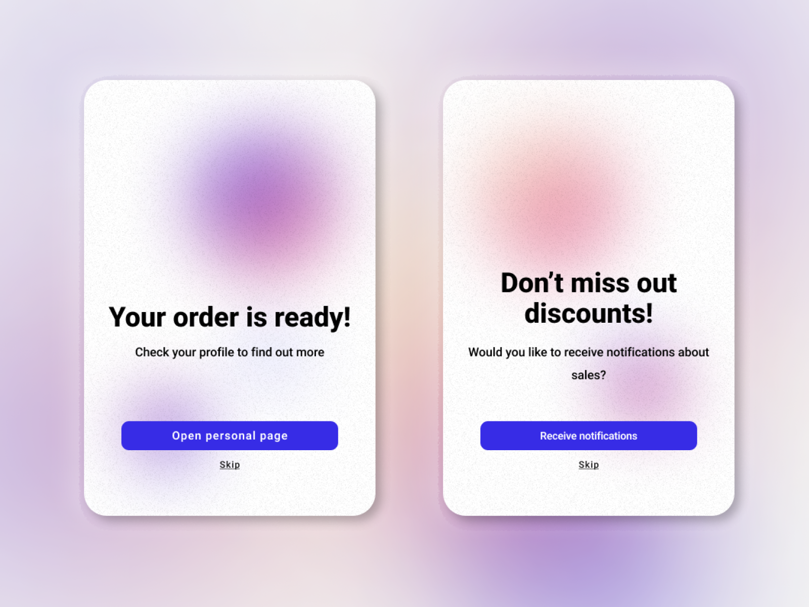 Daily Ui: Day #016 - Pop-up / Overlay by Nadezhda on Dribbble