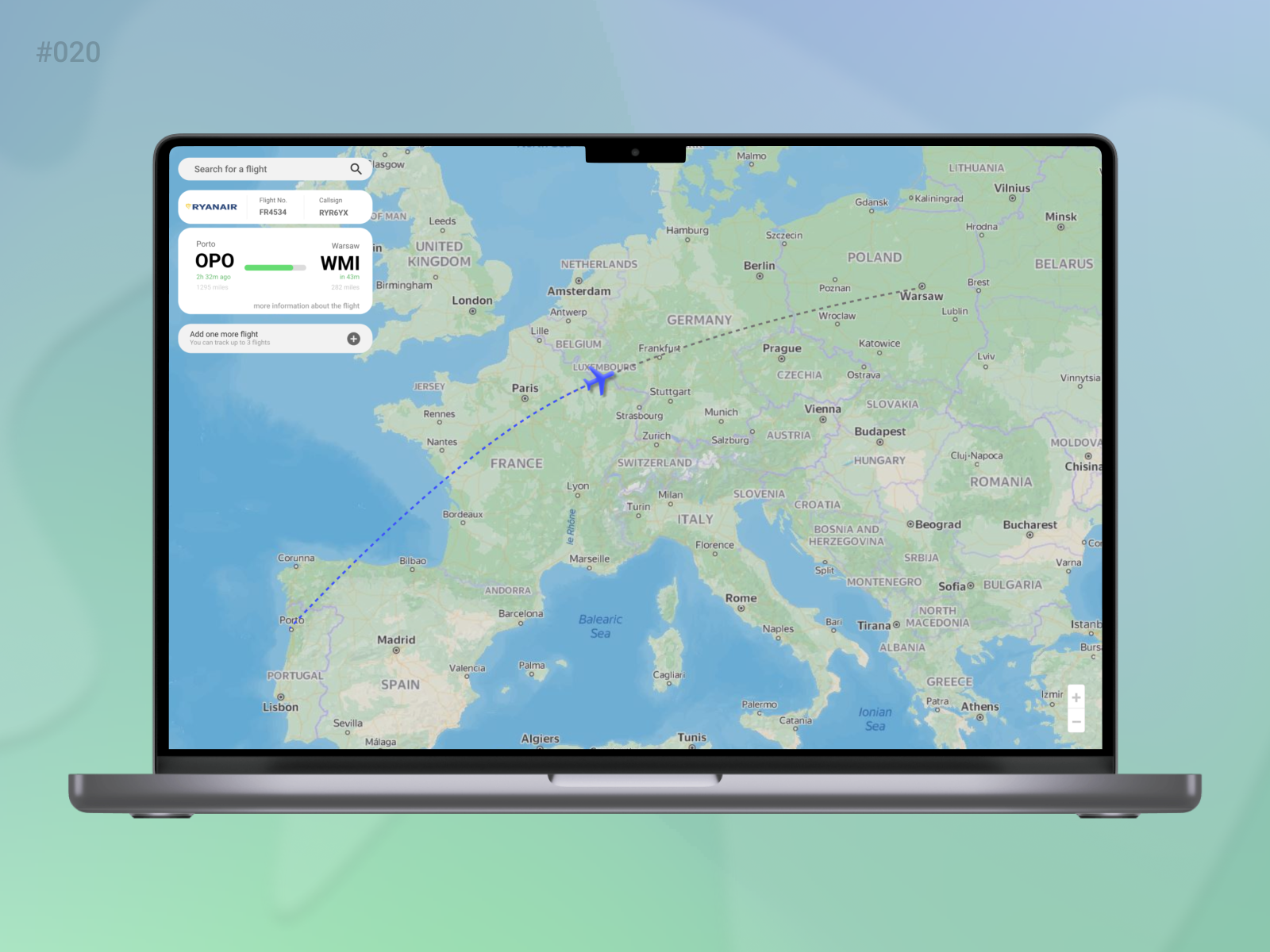 Daily Ui: Day #020 - Location Tracker by Nadezhda on Dribbble