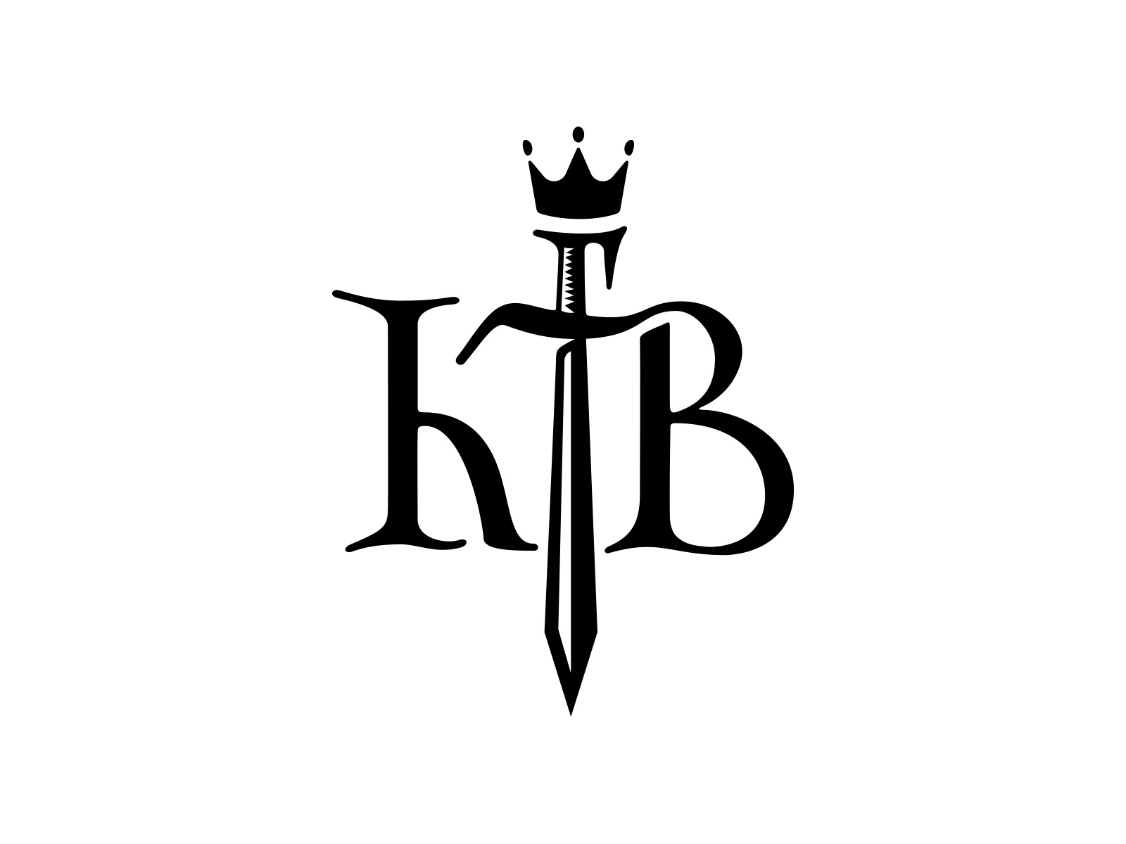 Fiction author logo by Marcus Tiplea on Dribbble