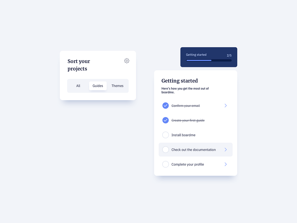 Browse thousands of Checklist UI images for design inspiration | Dribbble