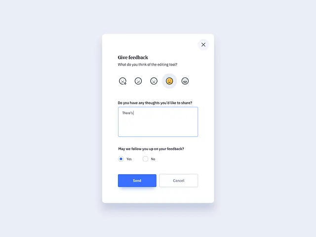 Feedback Ui Designs Themes Templates And Downloadable Graphic