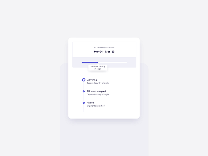 Timeline UI Design by Ildiko Gaspar on Dribbble