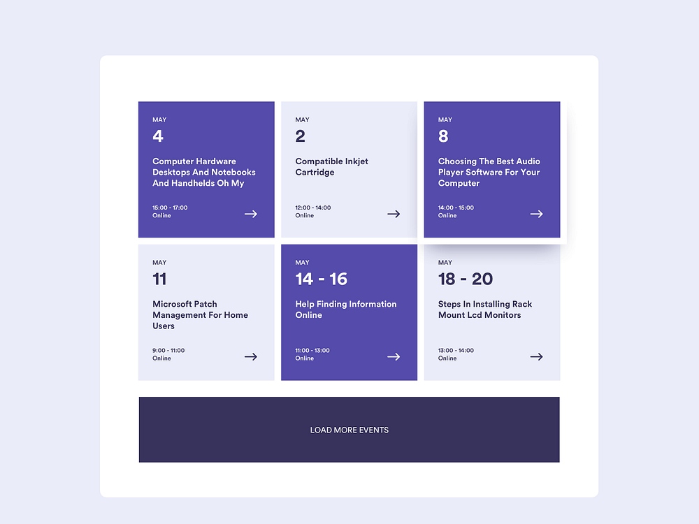 List UI designs, themes, templates and downloadable graphic elements on ...