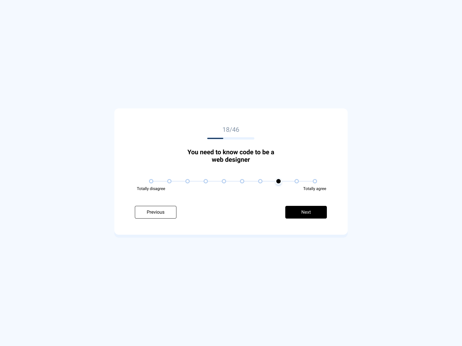 Feedback Survey UI Design by Ildiko Gaspar on Dribbble