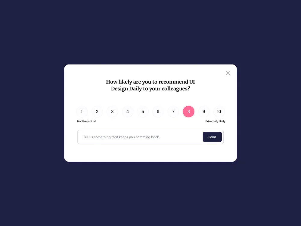 Feedback UI designs, themes, templates and downloadable graphic ...